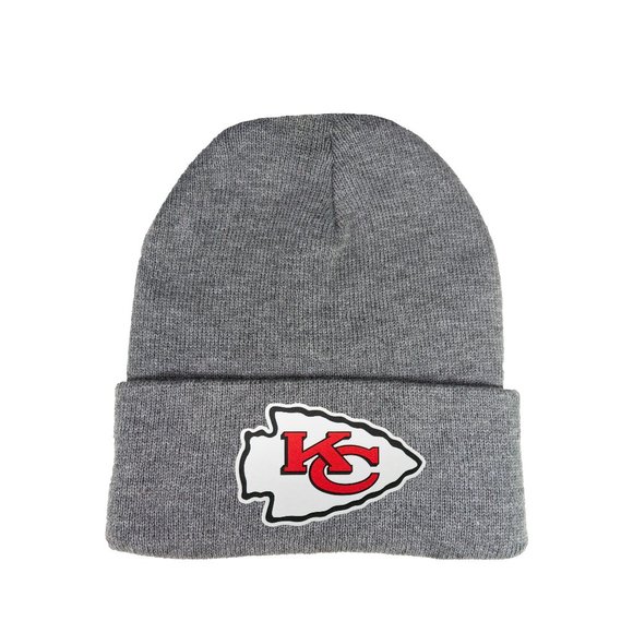 Nike | Accessories | Kansas City Chiefs 3d 2 In Knit Beanie Dark ...